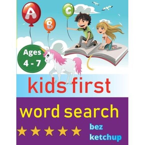 Bez Ketchup | Other | Kids First Word Search Easy Large Print Word Find ...